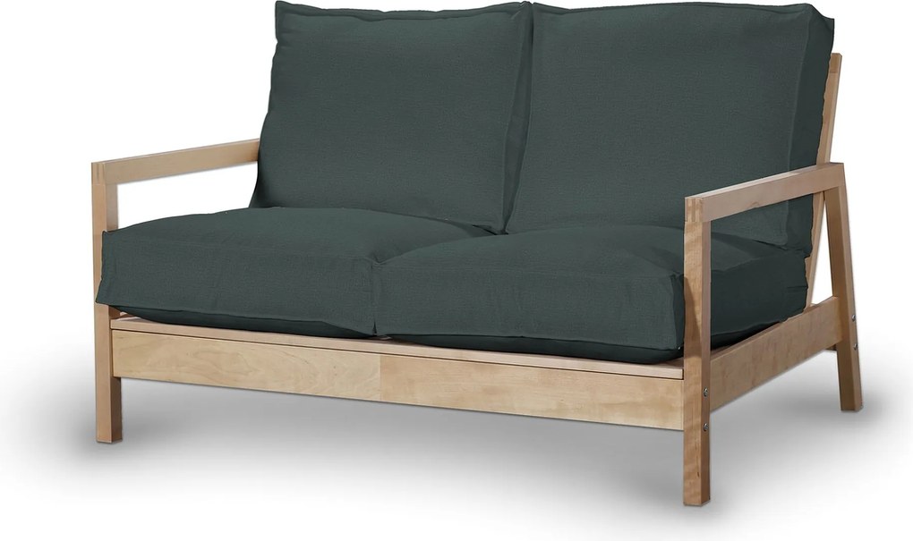 Potah na pohovku IKEA  Lillberg 2-místná nerozkládací barva zelená látka sametová