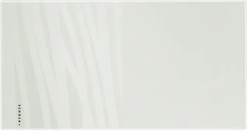 Schock Bílá skleněná krájecí deska, horní uložení 629059