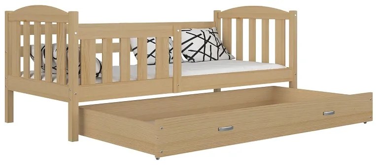 Dětská postel Jakub P - dřevěná