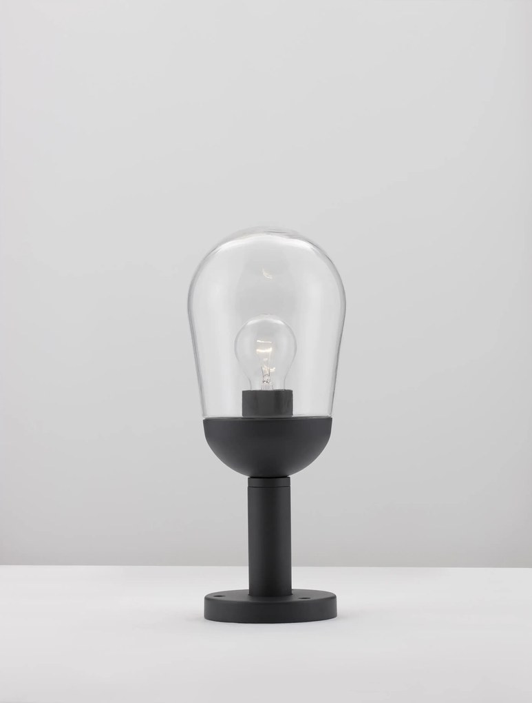 Venkovní zahradní lampa Omika B 15 tmavě šedé