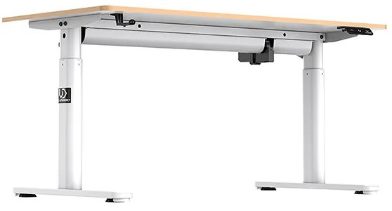 Lama Plus Elektricky výškově stavitelný stůl pro děti PULSAR — 120 cm, bílá