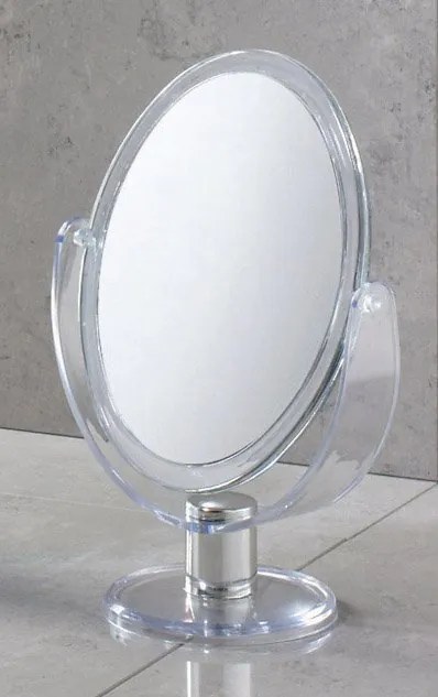 Aqualine Aqualine, Kosmetické zrcátko na postavení, transparent, CO2018
