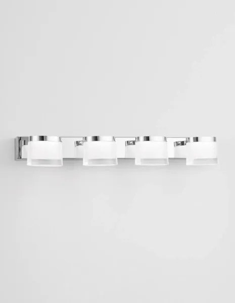 Moderní nástěnné svítidlo Sabia 51 Chrome