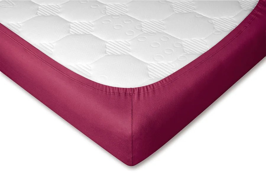 DADKA Jersey prostěradlo ostružina Rozměr 80x220x20