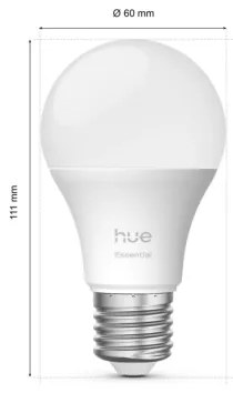 Základní sada Philips Hue WACA 2xE27/8W/230V 2200-6500K + Hue bridge
