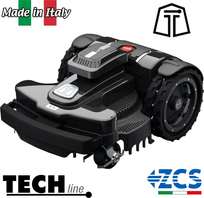 Robotická sekačka NEXTTECH LX4 bez baterie + Instalační ZCS KIT L + Doprava Zdarma