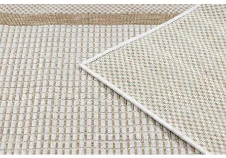 Dywany Luszczow Kusový koberec SISAL SION Rám 21782 ecru, béžová Rozměr koberce: 160 x 220 cm