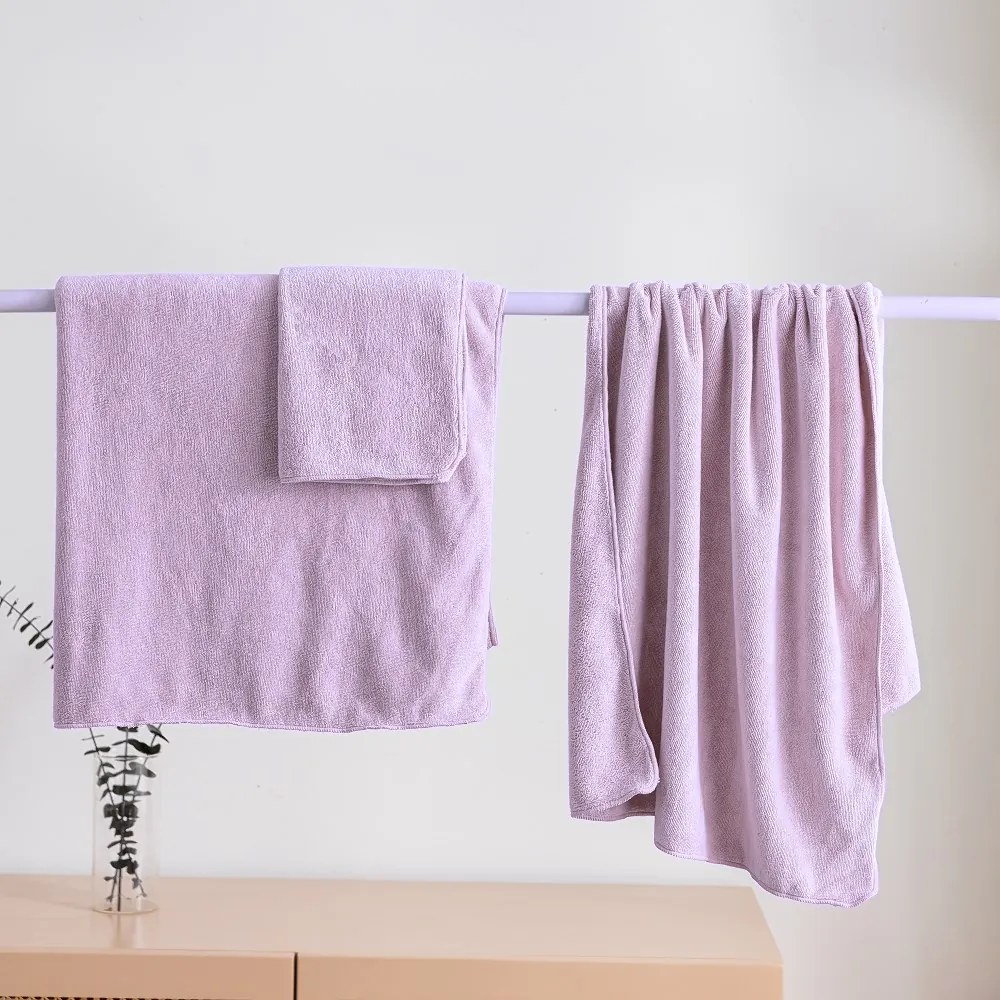 Spod Igły i Nitki Rychleschnoucí ručník 30x30 Active levandule z mikrovlákna 380g/m2