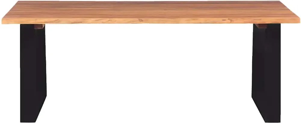 Konferenční stolek, masivní akáciové dřevo, 110x60x40 cm 244996