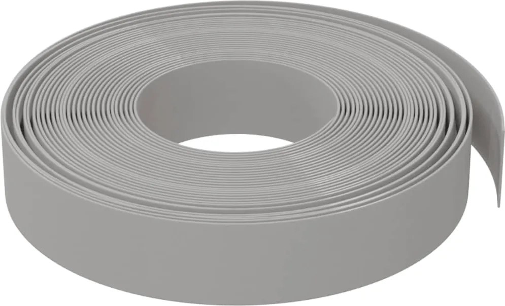 Travní lemy 3 ks šedé 10 m 10 cm polyethylen 3155429