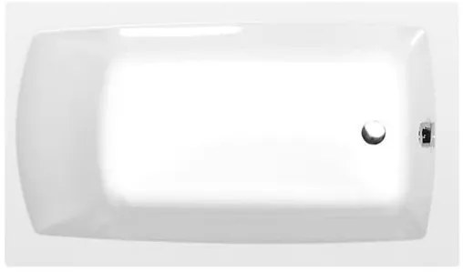 Polysan Lily obdélníková vana 130x70 cm akrylát levá i pravá 77511