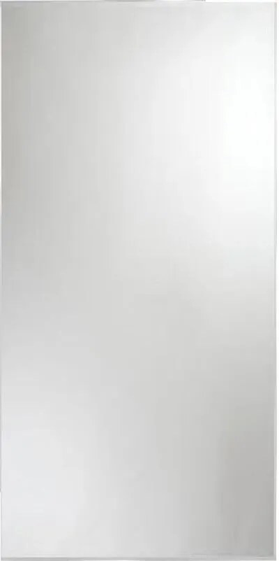 Zrcadlo na chodbu zeď do koupelny předsíně nalepovací s ozdobnou hranou GLOSSY 60 x 120 cm se strmou fazetou 412-184
