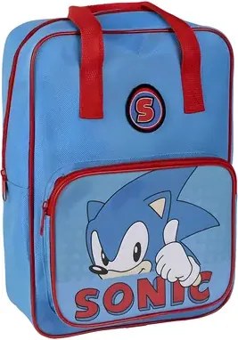 CERDÁ Dětský batoh Sonic the Hedgehog / 25 × 31 × 9 cm / Polyester