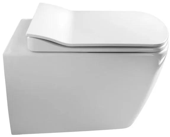 Sapho Glanc WC závěsné rimless, 37x51,5 cm GC321