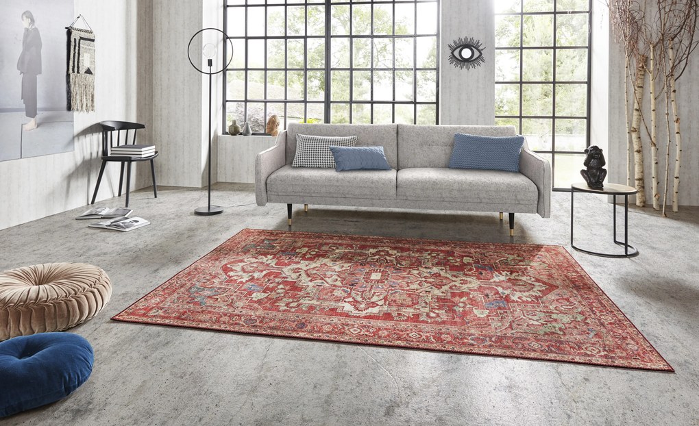 Nouristan - Hanse Home koberce Kusový koberec Asmar 104018 Orient/Red - 160x230 cm