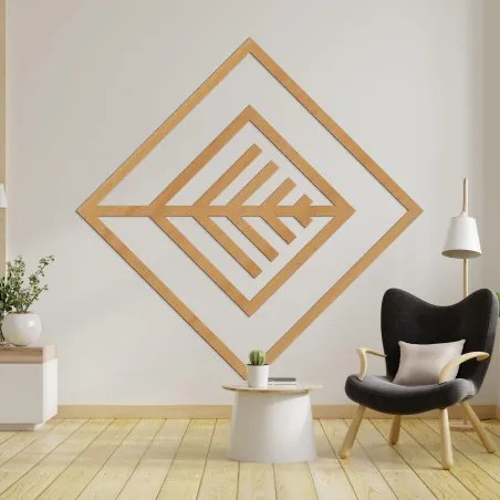 Geometrický obraz list | SENTOP HDF0397-B