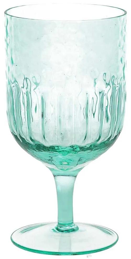 Totti Vellori Set designových sklenic Verde 6 kusů, tyrkysová,  450 ml