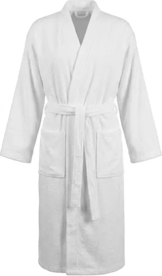 Praktik Froté župan Praktik Kimono bílá velikost XXXL