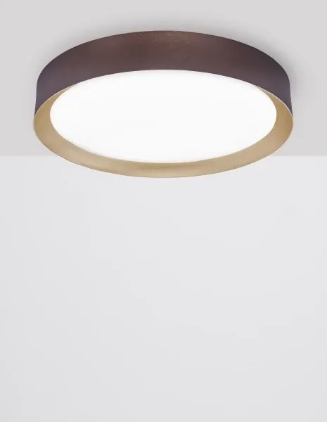 LED stropní svítidlo Luton 55 Hnědá