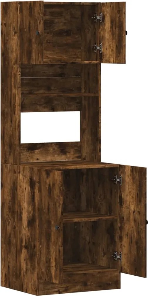 Kuchyňská skříňka kouřový dub 60 x 50 x 180 cm kompozitní dřevo 3276641