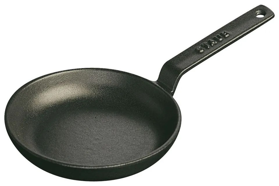 Staub Litinová mini pánev 12 cm černá 0,15l