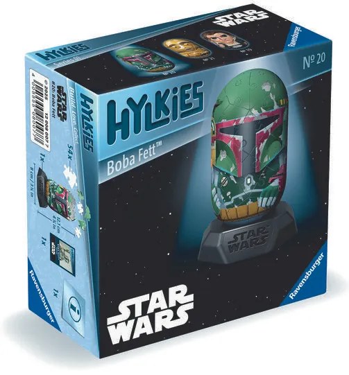 Ravensburger 120080077 hylkies: star wars: boba fett