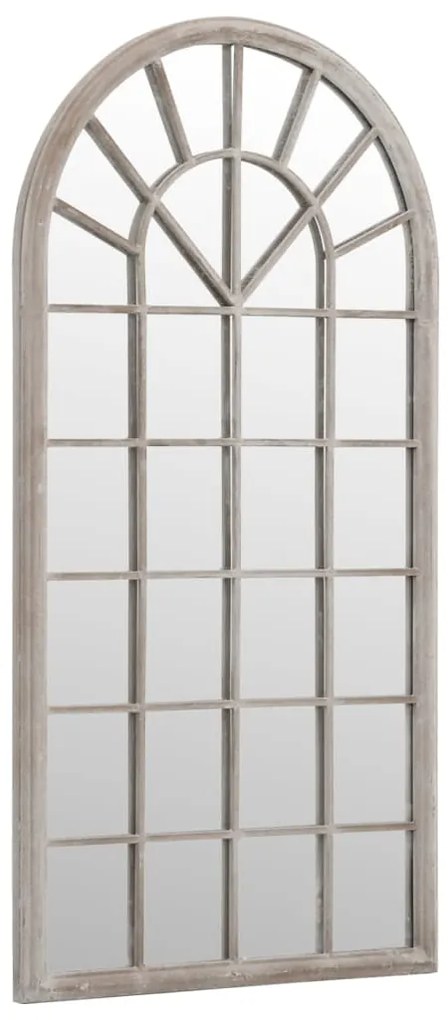 vidaXL Zrcadlo černé 70 x 30 cm železo do interiéru