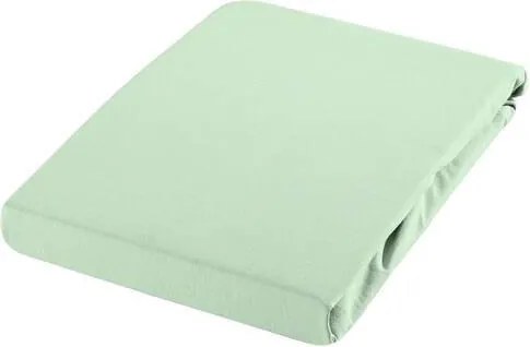 XXXLutz ELASTICKÉ PROSTĚRADLO, žerzej, šalvějově zelená, 120-130/200-220 cm Novel - Prostěradla - 005054003715