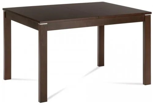 Rozkládací jídelní stůl BT6777 - barva ořech - rozměr 120-150x90 cm - 3D5760
