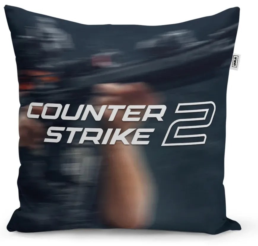 Sablio Polštář Counter Strike 2 Voják 2 - 40x40 cm
