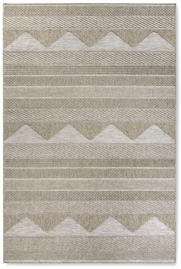 Villeroy & Boch Kusový koberec 106080 Brown – na ven i na doma, 155x230, hnědá, chodba / předsíň