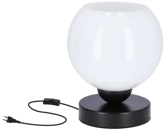 Stolní lampa CALDERA 1xE27/60W/230V černá