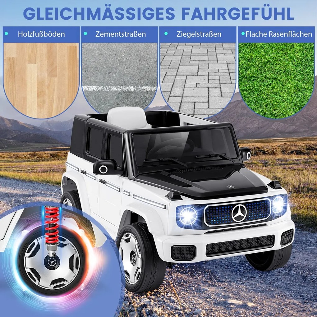 Costway Dětské elektrické auto Mercedes-Benz s 2,4 G dálkovým ovládáním