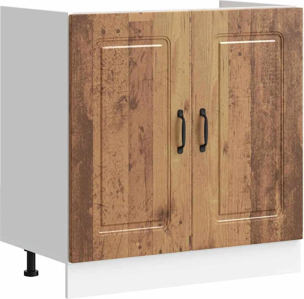 Kuchyňská skříň Kalmar Staré dřevo 80 x 46 x 81,5 cm 3315009