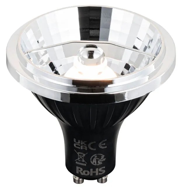 Chytrá stmívatelná LED žárovka GU10 AR70 6W 520 lm 2200 - 6500K