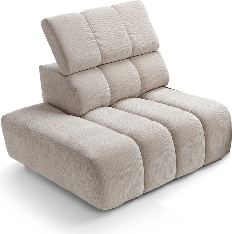 ZURICH OTTL | levý jednosed bez područky | bez funkce | 109 cm | VÝBĚR TKANIN
