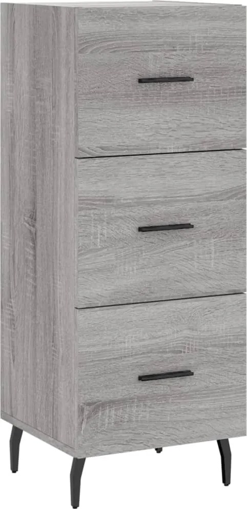 Skříň highboard šedá sonoma 34,5 x 34 x 180 cm kompozitní dřevo 3199255