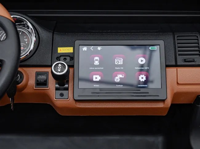 Elektrické autíčko Mercedes Benz MAYBACH G650 černé