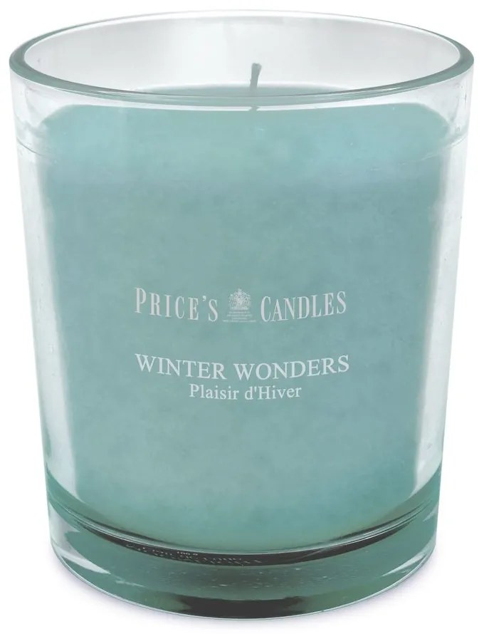 Price’s FRAGRANCE vonná vánoční svíčka ve skle Winter Wonders - hoření 45h