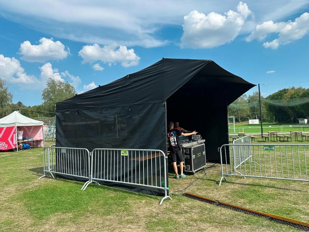 Nůžkový podiový stan 6x4 m FOH