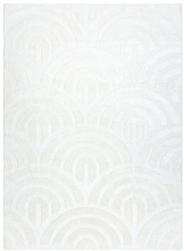 Dywany Łuszczów, Kusový koberec Mode 8629 cream, 200x290, bílá, kancelář