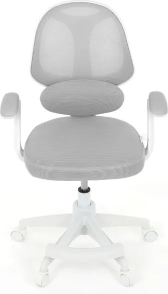 Dětská otočná židle šedá KA-W8008 GREY