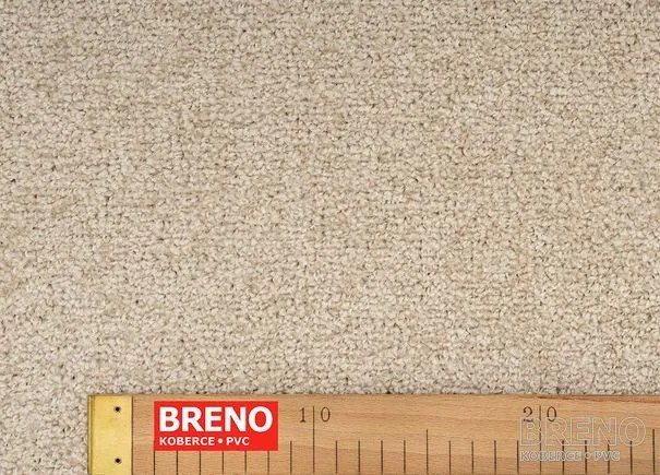 Breno Metrážový koberec VIVA 34, šíře 400 cm, Béžová