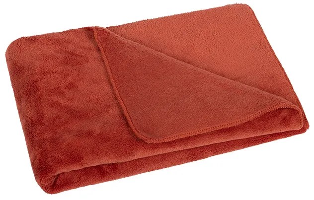 Bellatex Přikrývka Korall micro 75x100 cm Terrakota