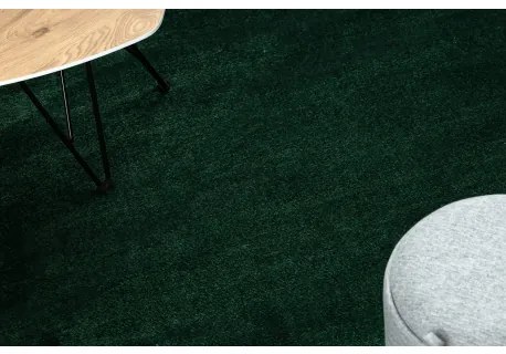 koberec SOFTY, Jednotný, Jednobarevný, forest zelená velikost 140x190 cm | krásné koberce cz