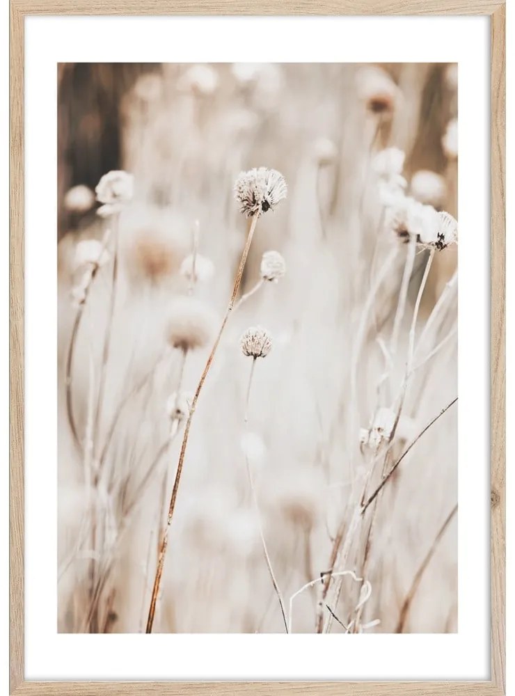 Plakát v rámu 50x70 cm Beige I – Styler