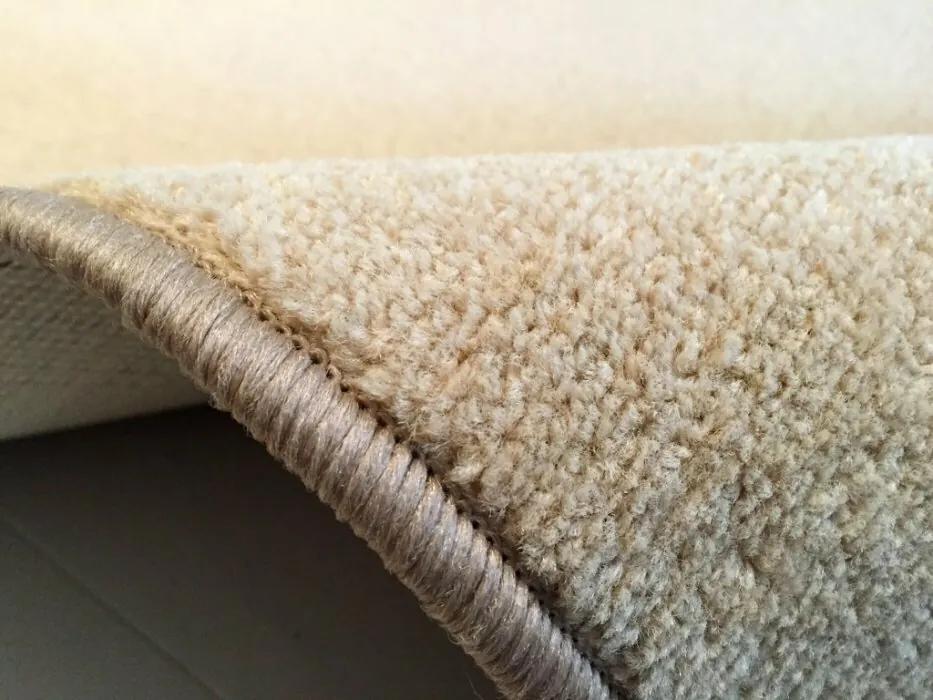 Eton béžový koberec kulatý (Varianta: průměr 200 cm)