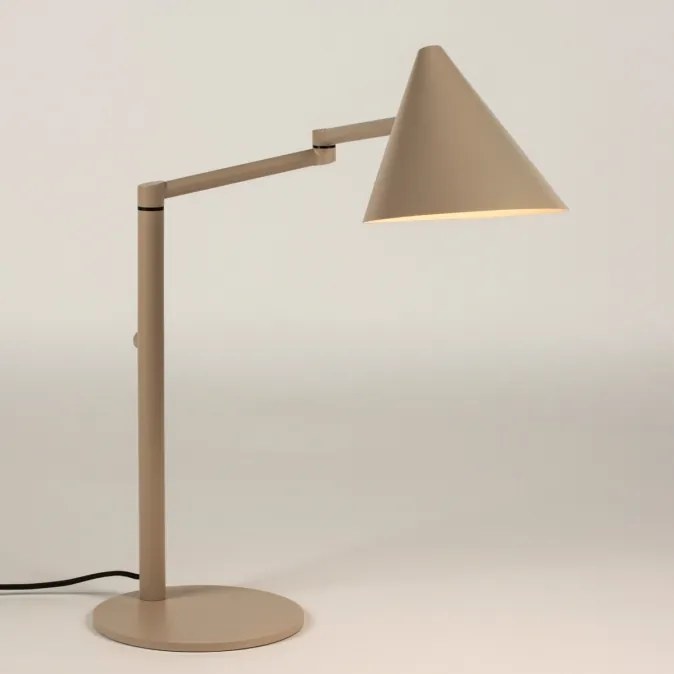 Stolní designová lampa Florentia Taupe