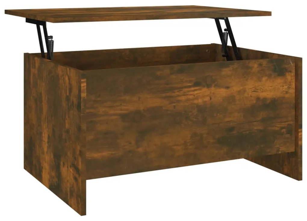 vidaXL Konferenční stolek kouřový dub 80x55,5x41,5 cm kompozitní dřevo