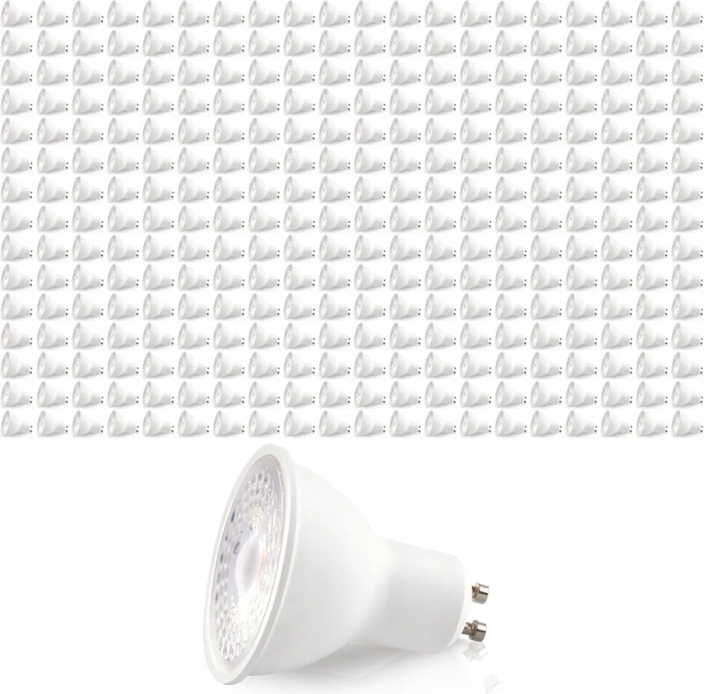 300x Led žárovka 5W GU10 3000K Teplá Premium Dioda Samsung Lls Komplet